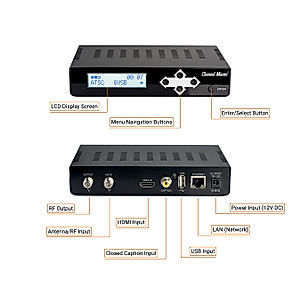 Channel Master ATSC HD Modulator – HDMI to Coax Converter for Broadcasting HD Video to TVs Over Coaxial Cable, Create Custom HD Channels for Home or Commercial Use