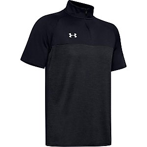 Under Armour Mens Locker SS 1/4 Zip Black MD