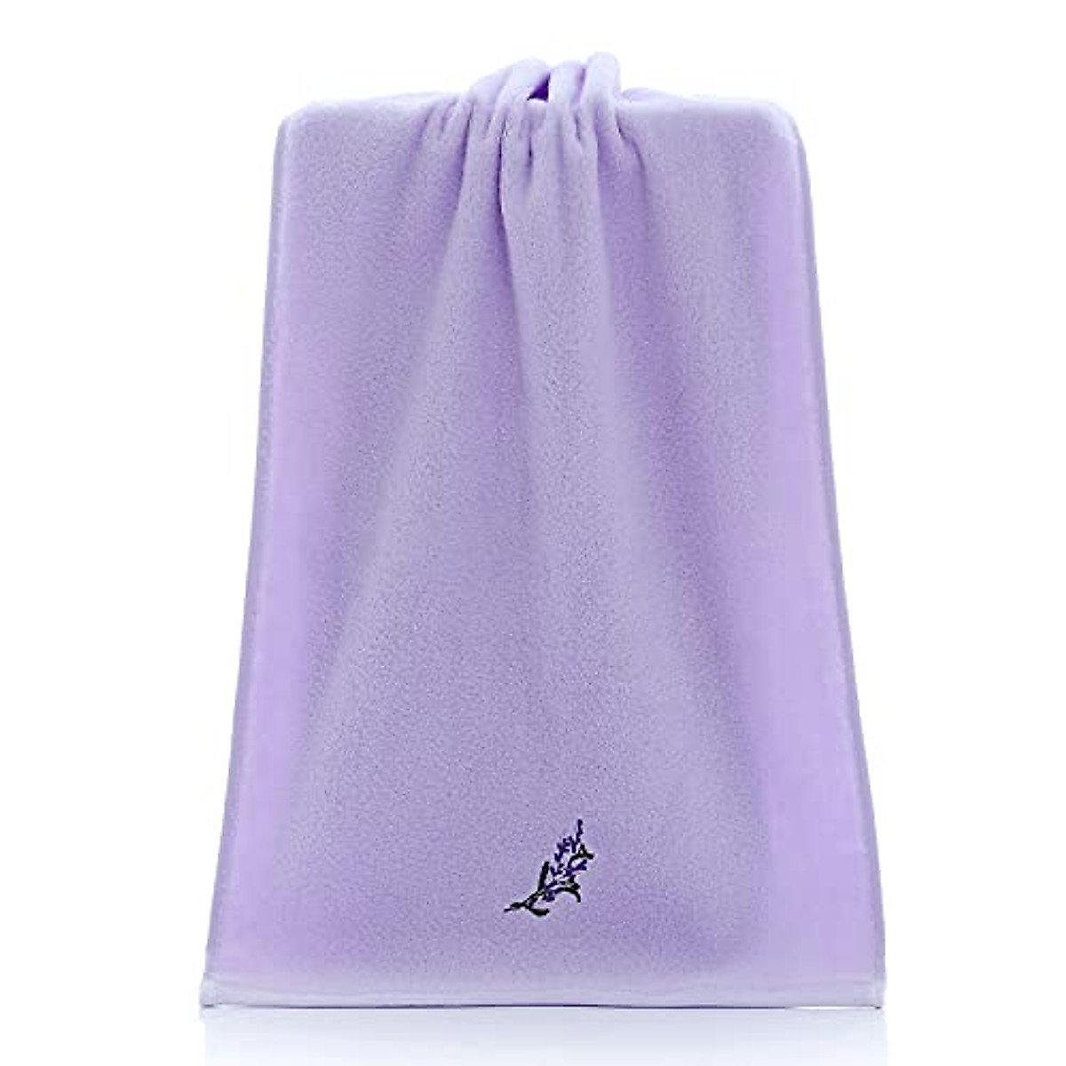 YUNDODO Hand Towels Set of 2 100% Cotton Ultra Soft 14 x 30 Inches