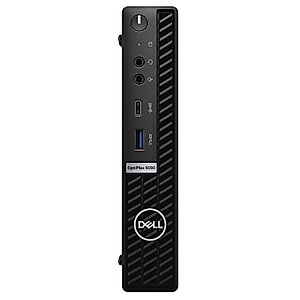 Dell OptiPlex 5090 CWKC3-N 11th Gen Business Mini Desktop Black (Intel i5-11500T 6-Core, 16GB RAM, 1TB SATA SSD, Intel UHD 750, USB 3.2, Display Port, Black, Win 10 Pro)