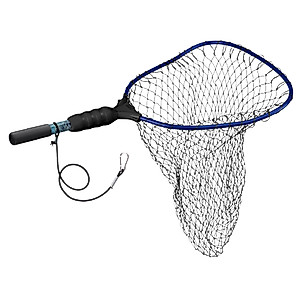 Ego S1 Slider Fishing Net, Ultimate Fishermen’s Tool Fixed Handle, Replaceable Head, Salt & Freshwater, 17x19 Inch Hoop