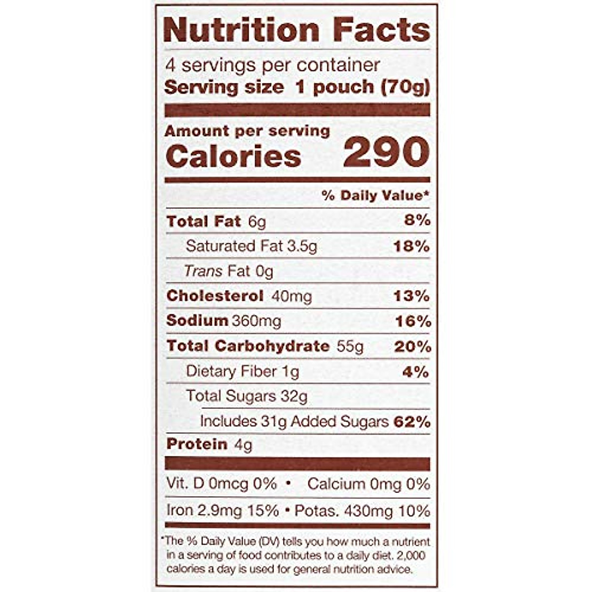 Udi's Gluten Free Cinnamon Coffee Cake Mug Cake Mix, 9.8 oz. 4-Count