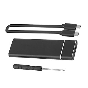 2pcs M. Support USB. State Enclosure Hard Type Converter Hard- Disk External to Ngff Cartridge with Adapter Ssd C C- c. USB M- Key Reader Portable Cable Disk Black