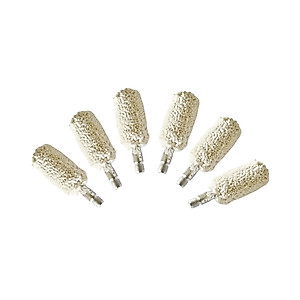 Bore Baby 12 Gauge Bore Mop Gun Cleaning Brushes for 12ga Shotgun Cleaning (6 Pieces)