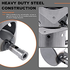 Tanstic 6Pcs Fire Burn Pot Kit Round Head Screws Hexagon Screws, Fire Burn Pot Replacement Parts Compatible with Traeger Grill and Most Pit Boss Pellet Grills