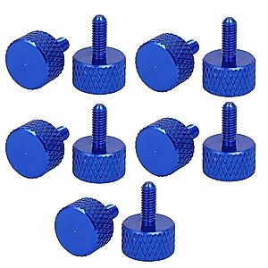Aexit Computer PC Cleaning & Repair Graphics Card Knurled Thumb Screws Computer Screws M3x8mm 10pcs