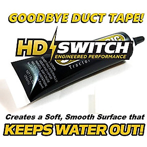 HD Switch Seat Repair Kit fits John Deere Yellow Seats for Garden Tractor Mower Zero Turn Ztrak Eztrak Quiktrak L105 L107 L108 L110 L111 L118 L120 L130 130 165 170 175 180 185 240 245 260 265 285 320