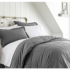 Linen Market Bed in A Bag, Gray, Twin XL, (SS-Multi-TWINXL-Gray)