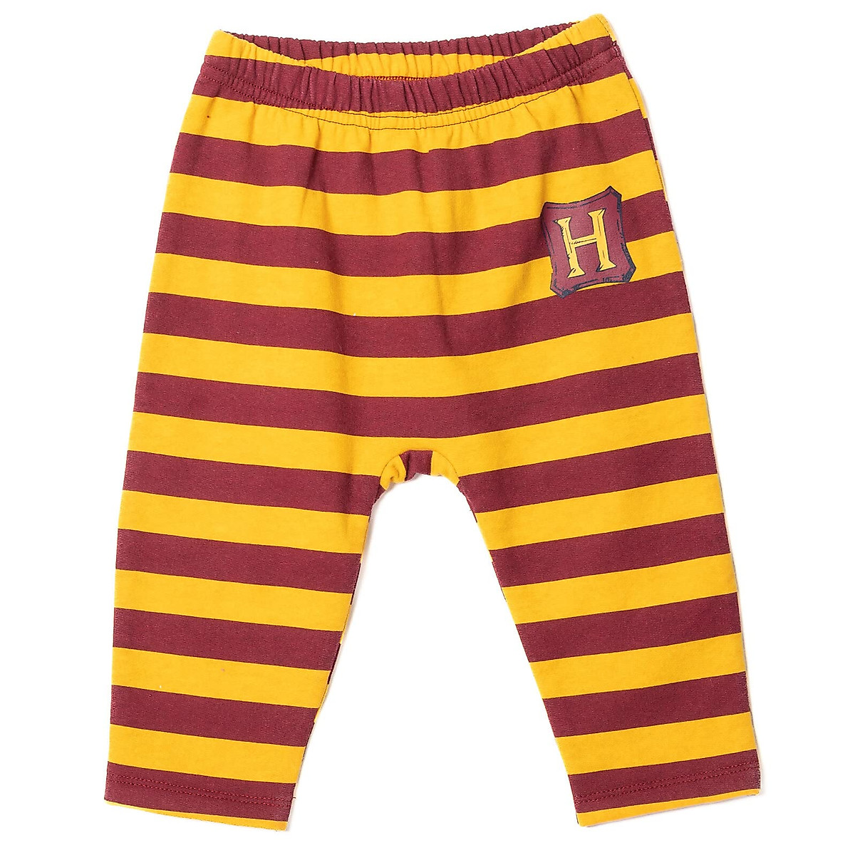 Harry Potter Infant Baby Boys Fleece Pullover Hoodie Bodysuit and Pants 3 Piece Outfit Set Maroon 12 Months