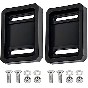 Canamax 784-5580 Plastic Skid Shoe Snow Thrower Slide Shoes - Exact Fit for Most Two-Stage snowblowers - for Troy-Bilt, MTD, Yard-Man, Yard Machines, Huskee, and Bolens Snow Blowers - Pack of 2