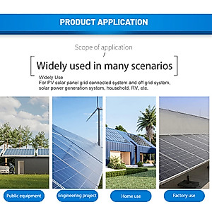 2P 32A 1000V DC Circuit Breaker, 6KA IP65 Waterproof DC Isolator Switch Solar Disconnect Switch for Solar Panel PV System Renogy Solar Panels Switch Panel Solar Panel Disconnect Switch