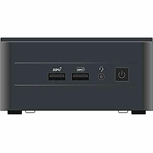 Intel NUC 13 Pro NUC13ANHi7 Barebone System - Socket BGA-1744-1 x Processor Support Core i7 13th Gen i7-1360P Dodeca-core (12 Core),Black