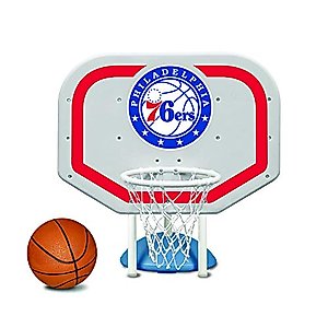 Poolmaster Philadelphia 76ers NBA Pro Rebounder-Style Poolside Basketball Game