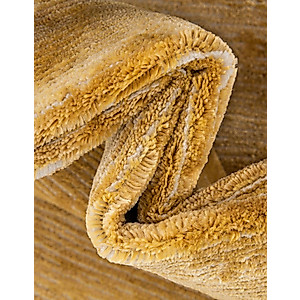 Unique Loom Finsbury Collection Area Rug - Kate (3' 3" x 5' 3" Rectangle, Yellow)