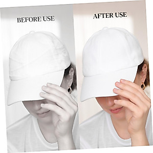 Didiseaon 10 Pcs Hat Holder Baseball Hat Display Holder Baseball Hat Clear Inner Support Baseball Cap Shaper Baseball Cap Display Stand Baseball Hat Inner Support Hat Stands for Display