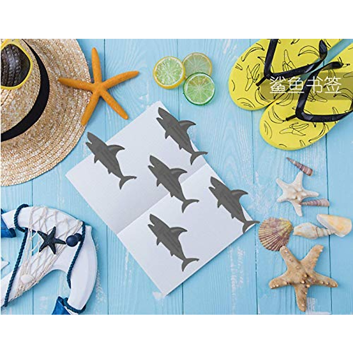 2Pcs Shark Bookmark Cute Page Marker by Taygate Design