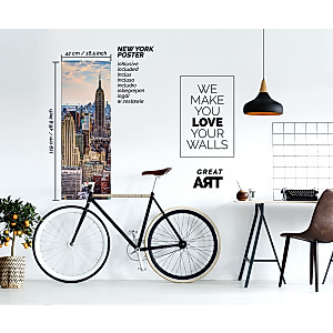 GREAT ART Large Photo Wallpaper – Shale Stonewall – Photo Decoration Stones Optic Mural Rocks Walls Rustic Stone Industrial Design Look Wall Decor Image Decor Wall Mural (132.3x93.7in - 336x238cm)