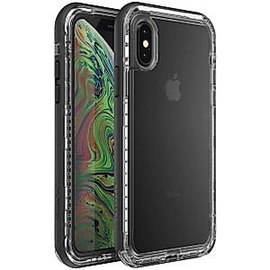 LifeProof Next Series Case for iPhone Xs & iPhone X - Non-Retail Packaging - Black Crystal
