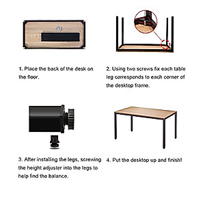 Need White Computer Desk, 63 inches Home Office Desk, Large Writing Desk, Long Workstation Office Desk