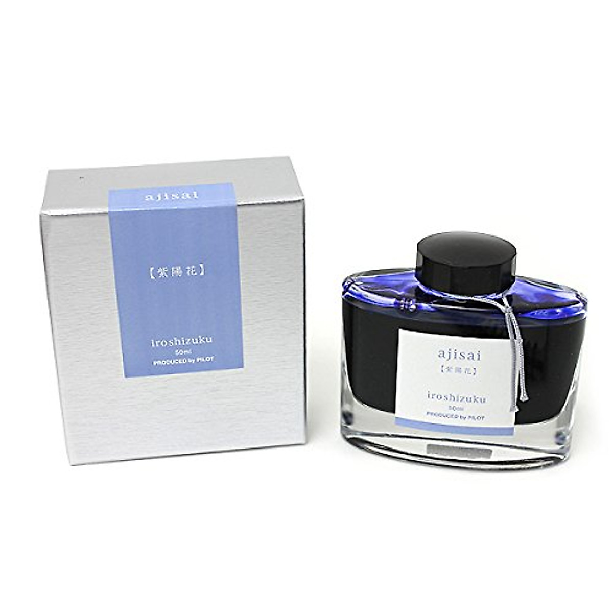 Pilot Iroshizuku Fountain Pen Ink - 50 ml Bottle - Ajisai Hydrangea (Purple Blue) (japan import)
