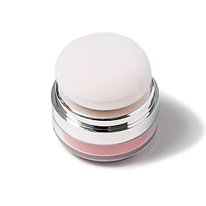 [MI-RÊ] Dual Blush-Lit | Coral Pink Loose Powder Blusher + White Pearl Highlighter 2 in 1 with Applicator