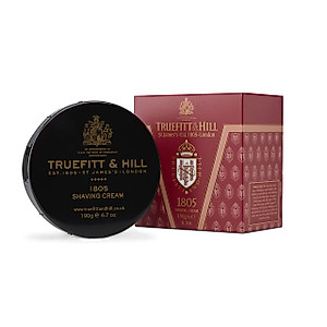 Truefitt & Hill 1805 Shaving Set: 1.98 Fl. Oz. Pre-Shave Oil + 3.38 Fl. Oz. 1805 Aftershave Balm + 1805 Shaving Cream Bowl