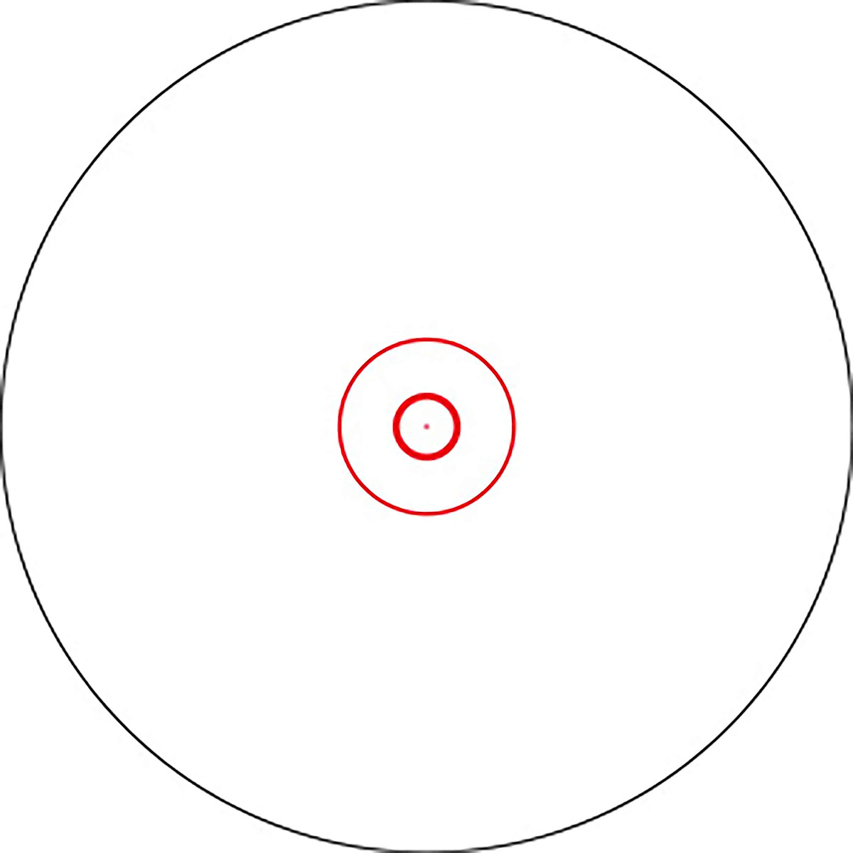 Vortex Optics Spitfire 1x Prism Scope - DRT Reticle (MOA), Black