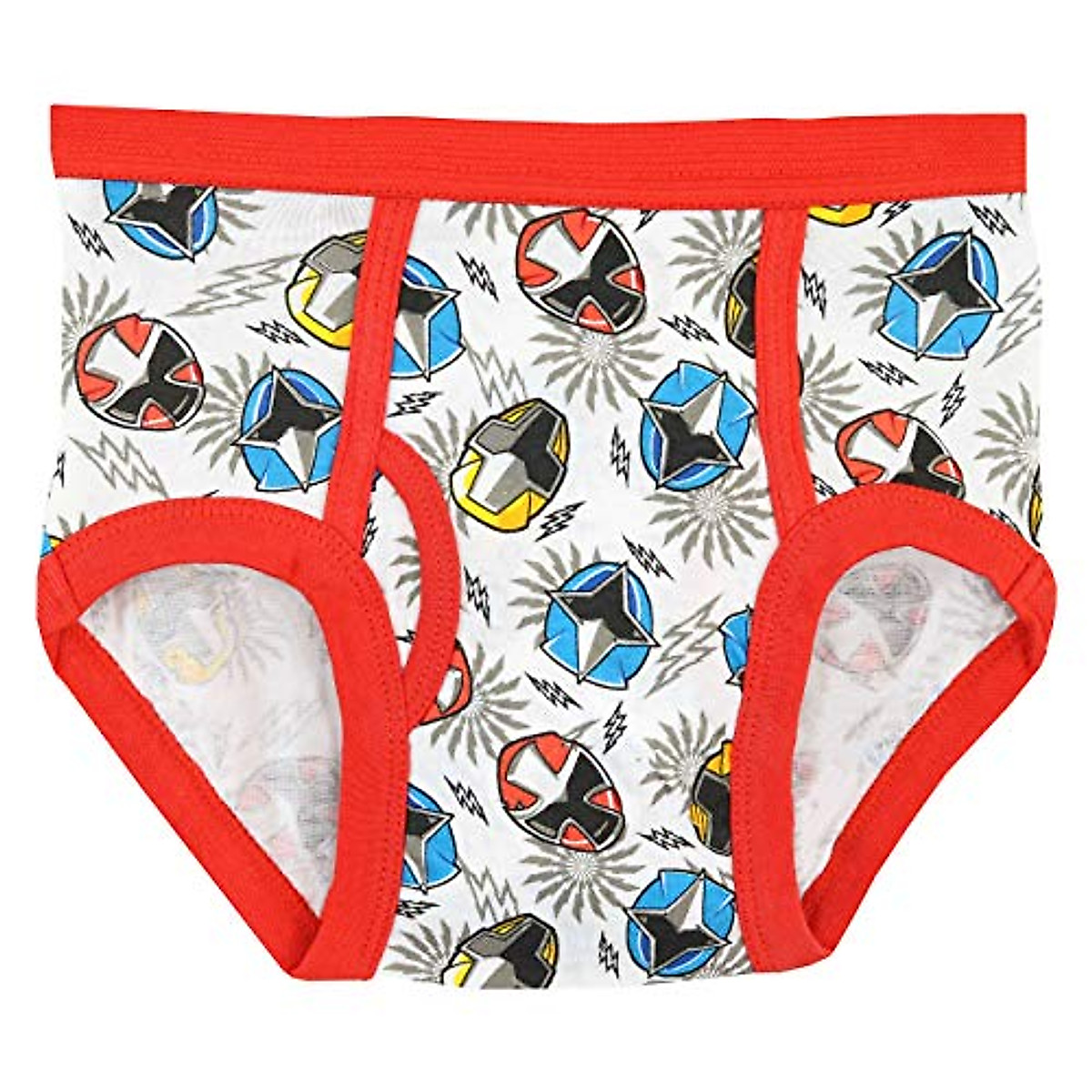 Power Rangers Boys' Underwear Size 5 Multicolored