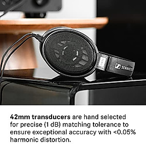 Sennheiser HD 650 - Audiophile Hi-Res Open Back Dynamic Headphone