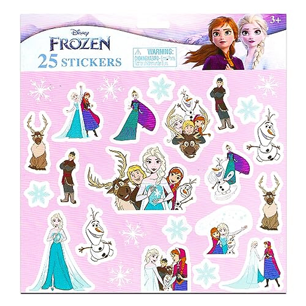 Disney Frozen Lunch Box and Water Bottle Set for Kids - Bundle with Elsa and Anna School Supplies Set Plus Stickers and More Lunch Bag for Girls
