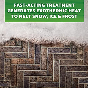 Green Gobbler 93% Pure Calcium Chloride Snow & Ice Melt Pellets | Effective at -40° | 35 lb Pail | Concrete Safe Ice Melt