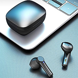 Gaweb Earphones, LB-8 Headphones Low Latency Long Standby ABS Clear Sound Wireless Earbuds for Work - Pink