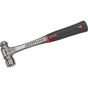 Proto Stanley J1312AVP Antivibe Ball Pein Hammer, 12-Ounce