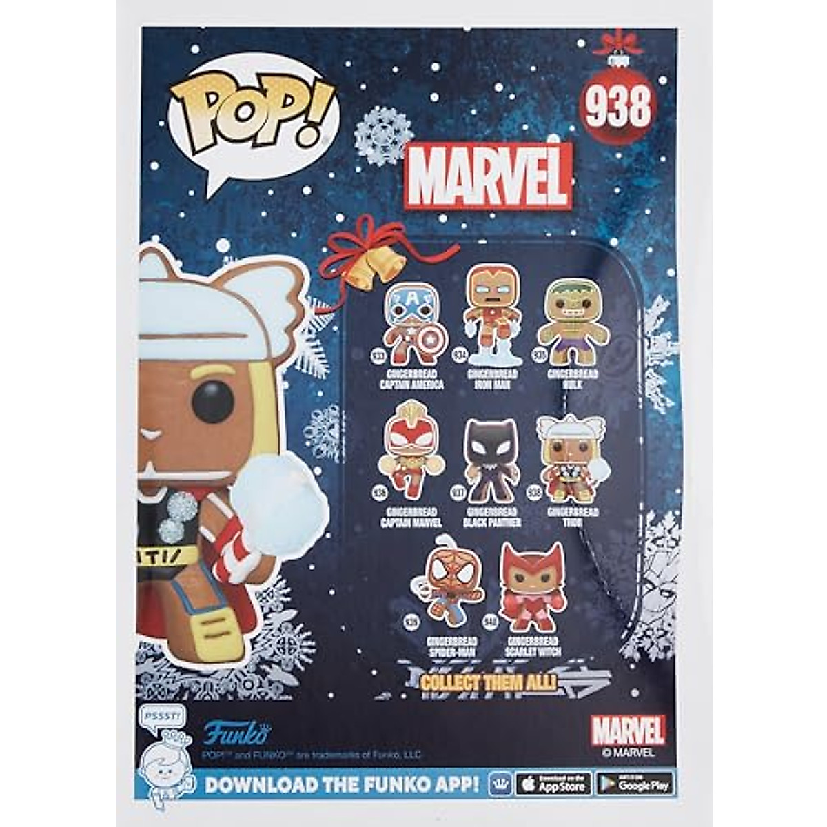 Funko Pop! Marvel: Gingerbread Thor