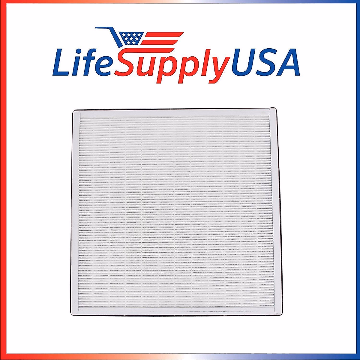 LifeSupplyUSA 3-in-1 HEPA, Carbon, Pre Filter Replacement Compatible with Surround Air MT-8400SF Air Purifier
