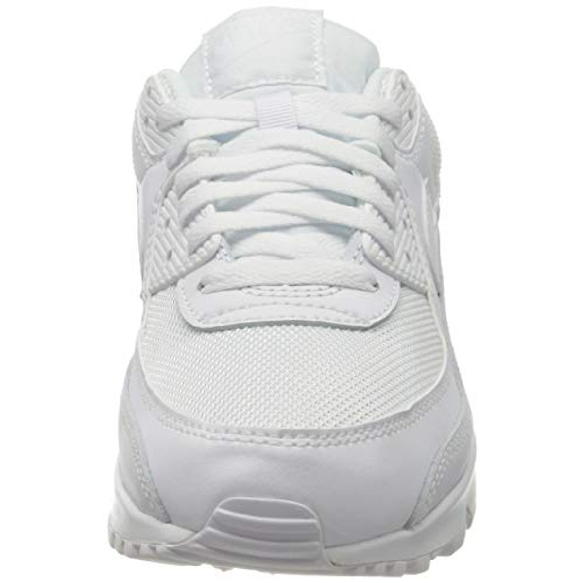 Nike Air Max 90 Running Shoe, White/White Wolf Grey, US 8.5 mens,