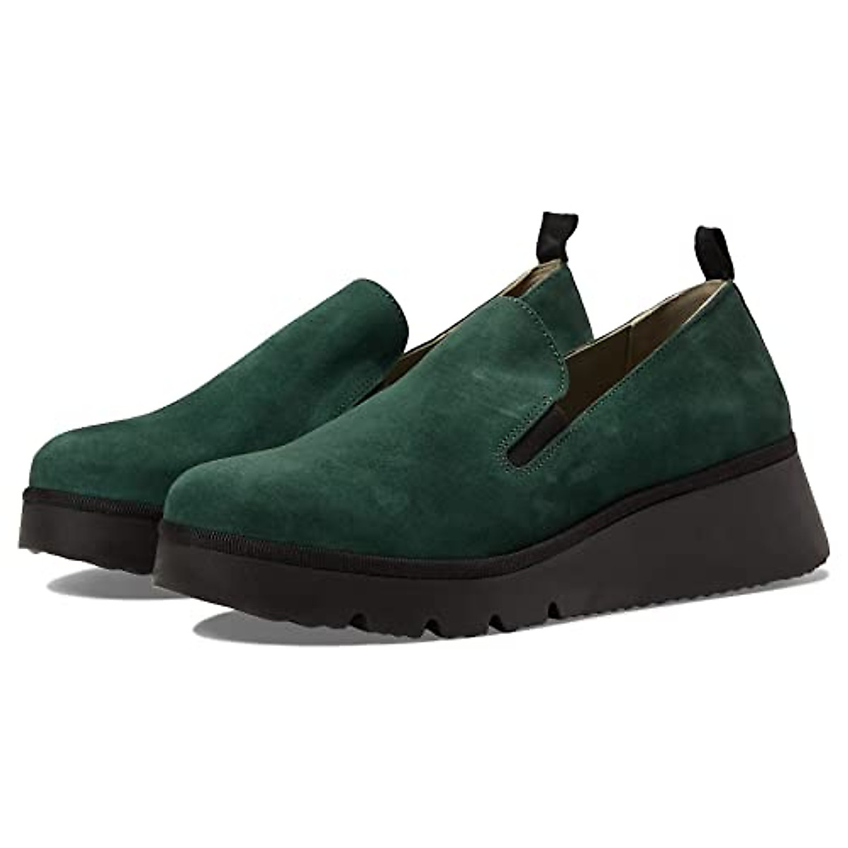 FLY London PECE406FLY Forest Green Suede EU 40 (US Women's 9-9.5) M