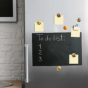 NENNALO 6Pcs Refrigerator Magnets - Glass Strong Magnets for Fridge - Sunflower - Whiteboard Magnets - Small Magnets for Fridge, Office, Home, Kitchen 1.18in, 1.18''