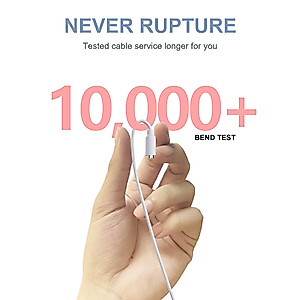 Bicmice Magnetic USB DC Charger Cable Replacement Charging Cord - 2 Pack