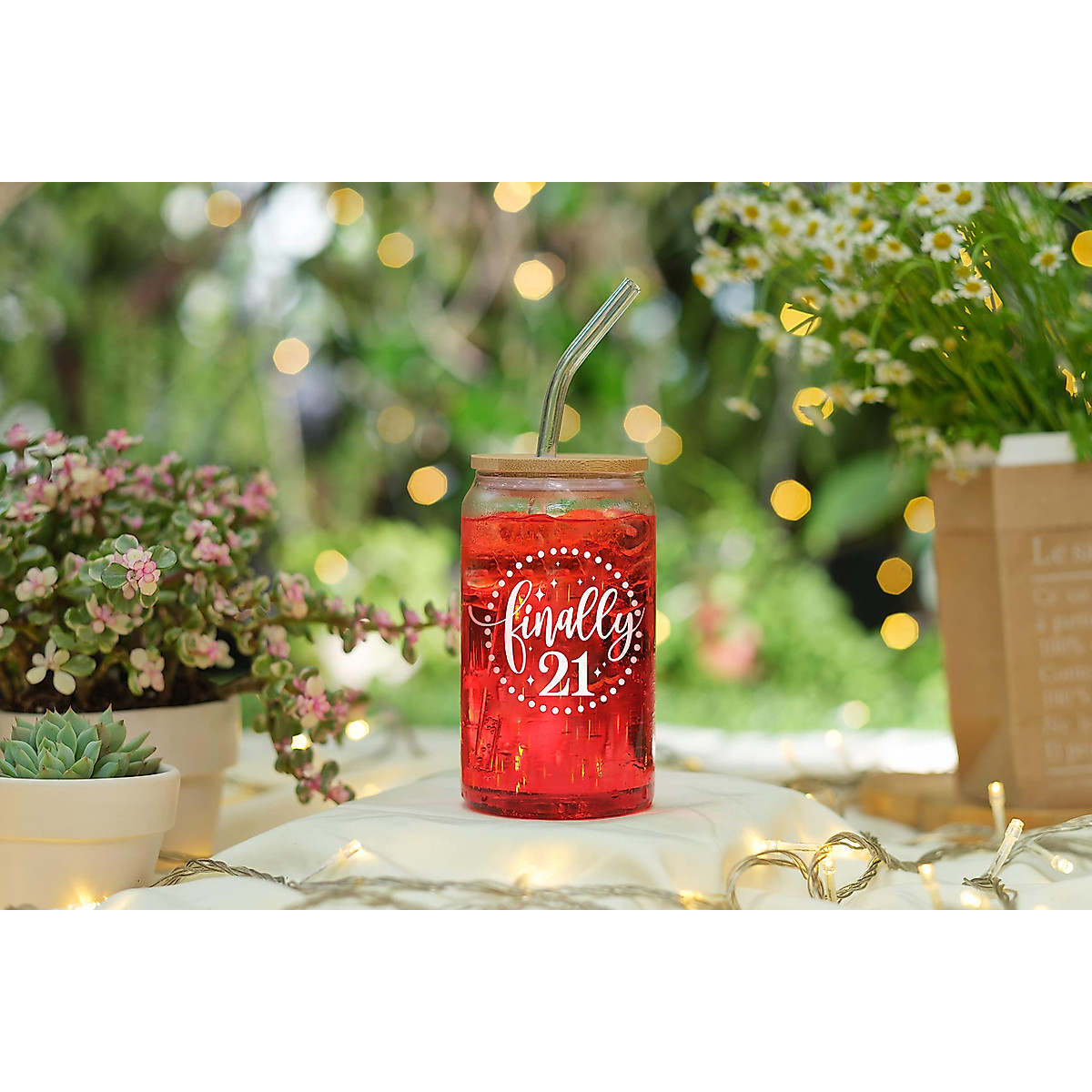 NewEleven 21st Birthday Gifts For Women, Her - 2003 21st Birthday Decorations For Her - 21st Birthday Ideas For Women, Her, Daughter, Sister, Best Friends - 16 Coffee Glass