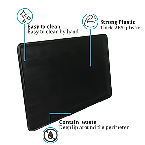 JOZERMADE Dog Crate Tray 36" - ChewProof Replacement Pan, Easy to Clean, Easy to Assemble,Ideal for Potty Training - Perfect for Pet Crates & Kennels