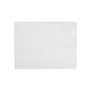 Restaurantware High Level White Plastic Locking Pouch - Child-Resistant - 8" x 2 1/4" x 6" - 10 count box