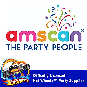 Hot Wheels Party Supplies Bundle with Luncheon Plates, Dessert Plates and Napkins for 8 Guests