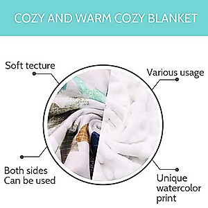 TANOFAR Baby Blankets, Adventure Mountains Minky Toddler Blanket for Boys Girls, Dotted Backing, Double Layer, Crib Receiving Blanket, for Nursery/Stroller/Toddler Bed/Carseat, 30 x 40 Inch