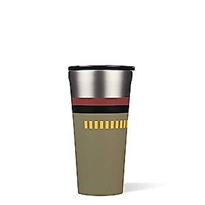 Corkcicle Disney Star Wars 16 Oz Stainless Steel Travel Tumbler & Lid, Boba Fett