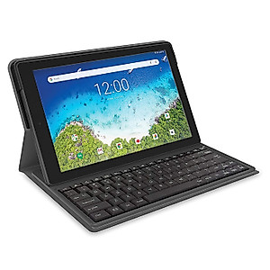 RCA Viking Pro Tablet w/Folio Keyboard 10" Multi-Touch Display Android 8.1 (Go Edition), Blue