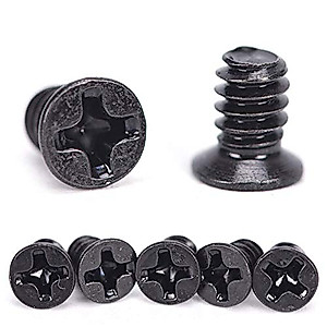 100PCS 3.5" Hard Drive Tray for Computer Chassis Hard Disk Black Screw for Computer Chassis Hard Disk Screw for PC SCRW-041450