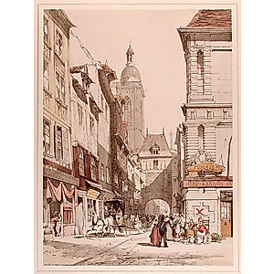Rue de la Grosse Horloge, Rouen