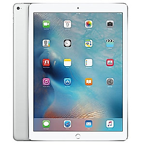 Apple iPad Pro (128GB, Wi-Fi, Silver) 12.9in Tablet (Renewed)