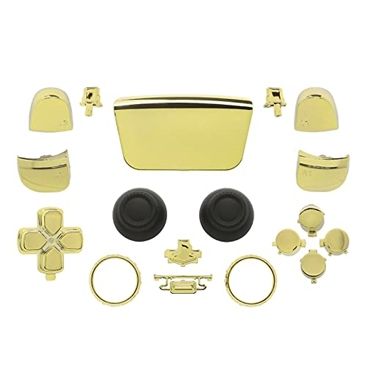 CHEXANK A Full Set Of Handle Protection Shell Plus Button Handle Accessoriesï¼ˆGoldenï¼‰